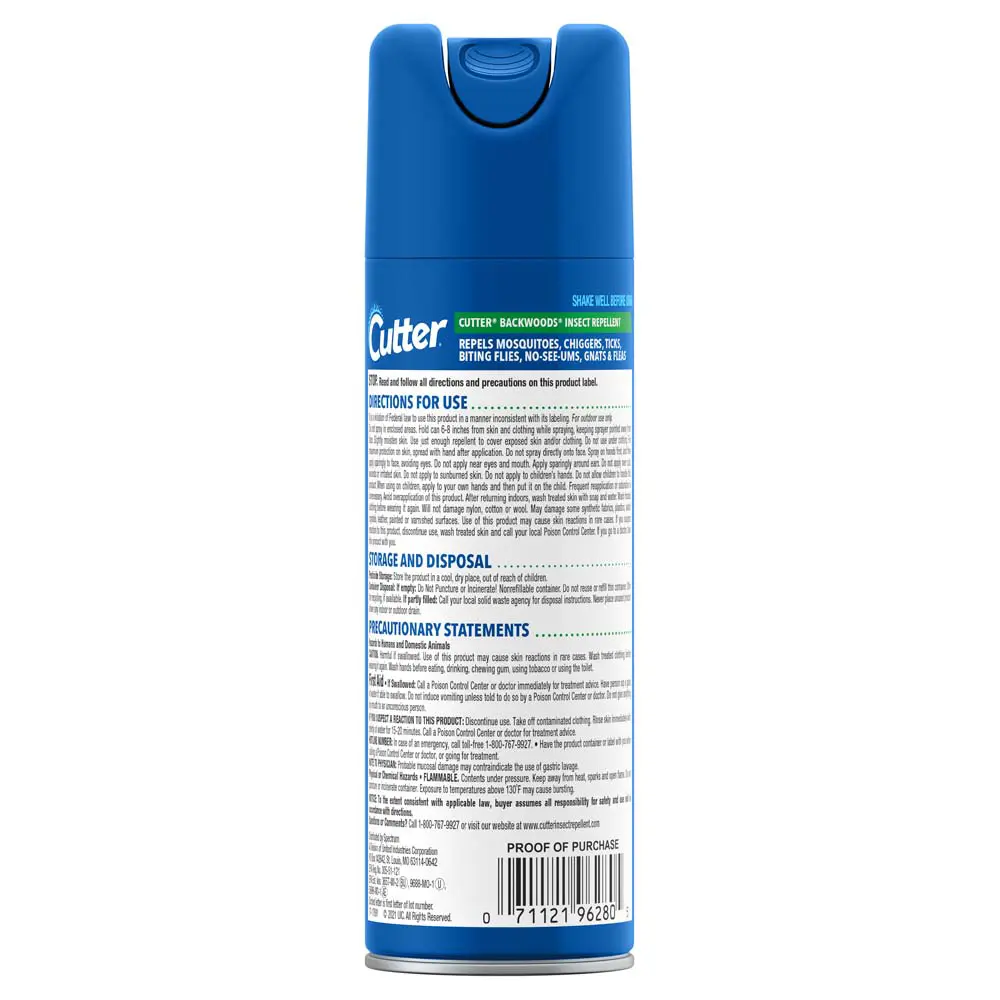 Backwoods® Insect Repellent 6 oz (Aerosol)| Cutter