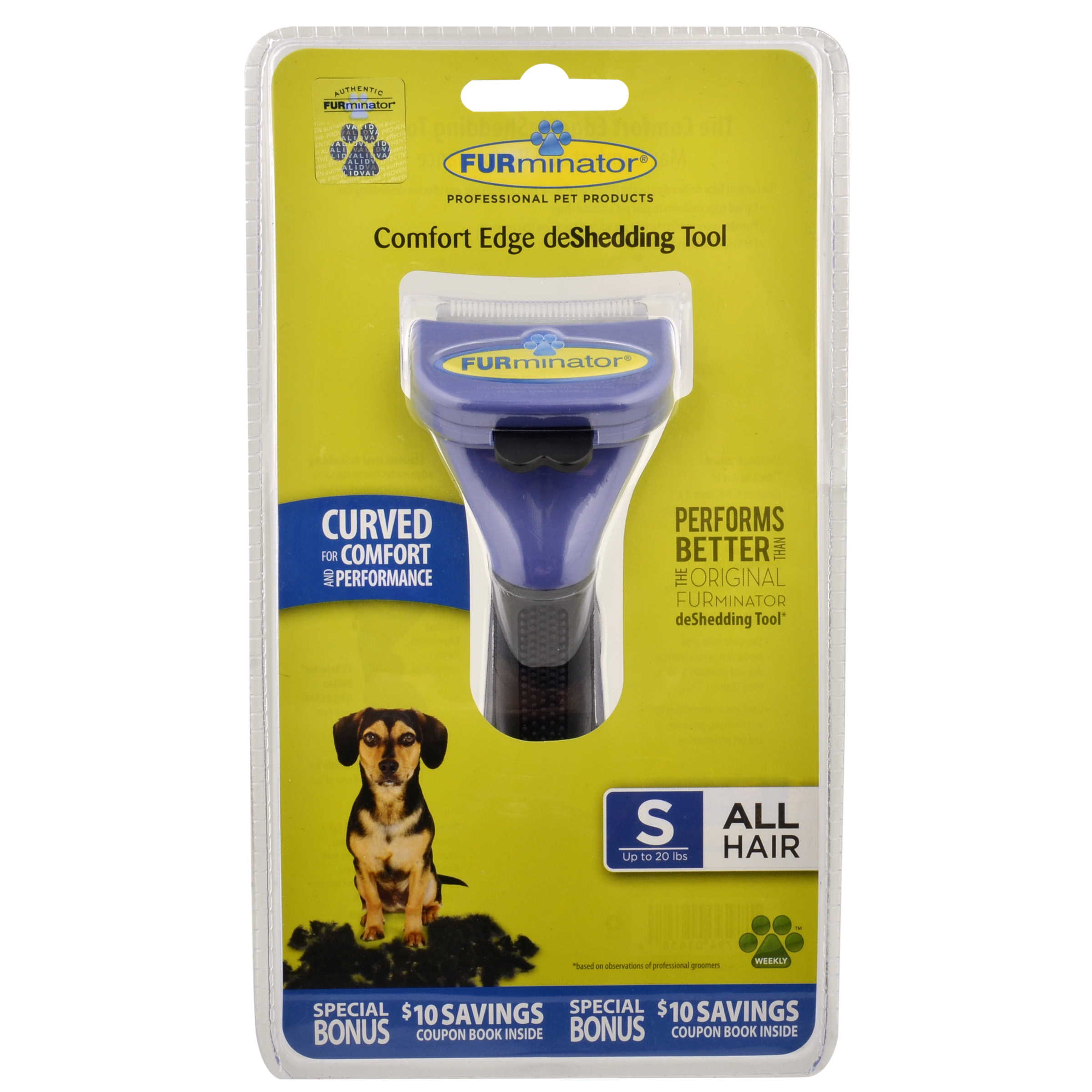 Furminator |Comfort Edge Small Dog deShedding Tool