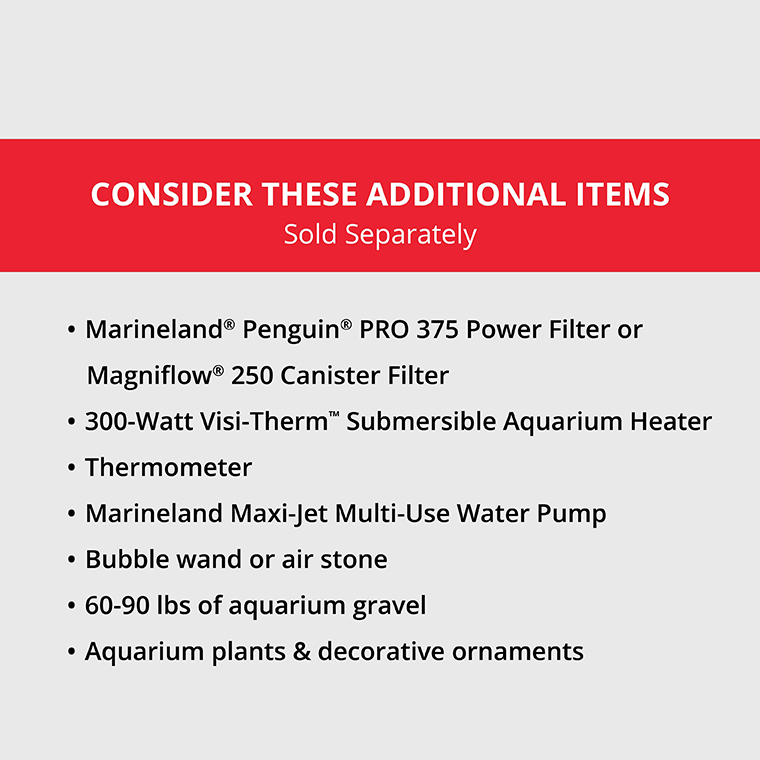 High Definition LED Ensemble Aquarium and Stand 60 Gallon