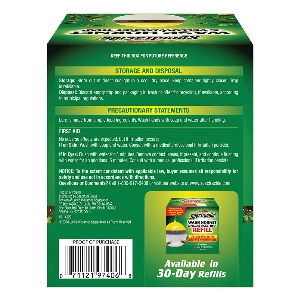 high efficiency wasp trap