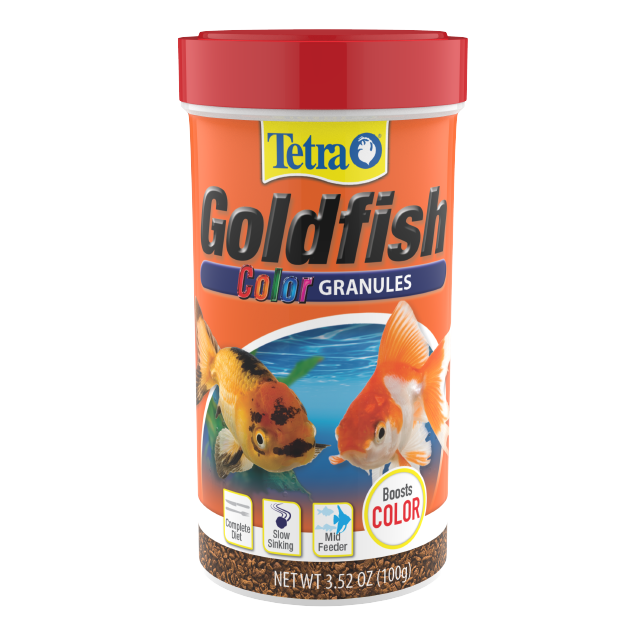 do goldfish have artificial coloring